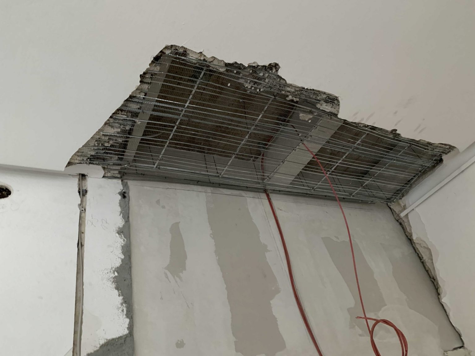 Instandsetzung einer denkmalgeschützten Abhangdrahtputzdecke ...